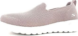 Skechers Womens GO Walk Joy-Sensational Day Sneaker, Mauve, 9.5