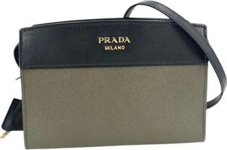 Prada Sac bandouli&egrave;re vintage doccasion - Femme - Pre-owned - Vert - Taille: ONE Size