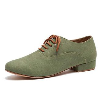 MGM-Joymod Chaussures de Danse Latine Moderne à Lacets Classiques ...