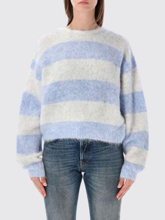American Vintage Pullover aus Alpakawolle mit Rundhalsausschnitt in Relaxed Fit