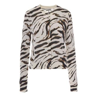 Ganni Femme, Pulls, Multicolore, Taille: 38 FR Cardigans
