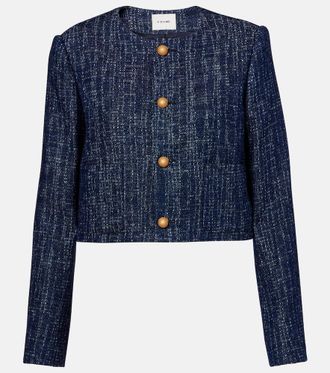 Frame Denim Veste en tweed de coton