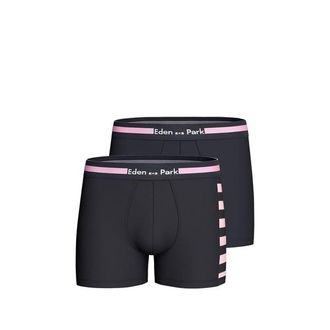 Eden Park Lot de 2 boxers en jersey de coton stretch