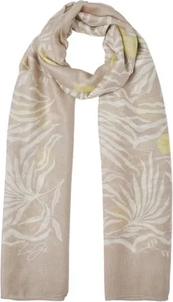 Liu Jo Femme, Accessoires, Beige, Taille: ONE Size Stola logo