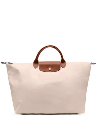 Longchamp sac de voyage Le Pliage Original large - Tons neutres