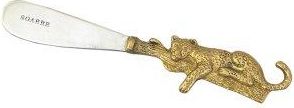 Doing Goods Couteau à beurre Léopard Jenna en laiton Doing Goods