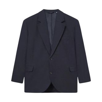 Les Deux James Leinenblazer - - Jackets - Herren - Blau - XL