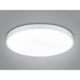 Trio Leuchten Led Deckenleuchte waco in Wei&szlig; matt extern dimmbar flach, &oslash; 75cm