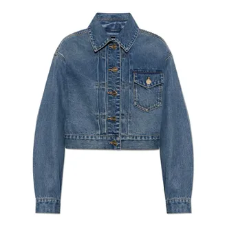 AllSaints Femme, Vestes, Bleu, Taille: 36 FR Blink Denim Jacket