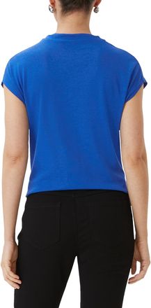 Comma Ärmelloses Shirt aus Strickjersey