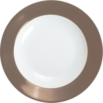 Kahla Pronto Colore Suppenteller 22 cm warm gray|taupe tiefer Teller aus Porzellan