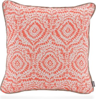 H.O.C.K. Badu Batik Steel Outdoor Kissen mit Keder 50x50cm col. 20 orange