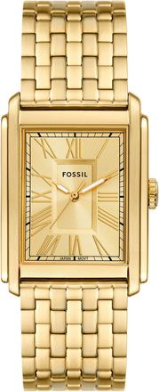Fossil Uhr Fossil Carraway FS6009 Goldfarben