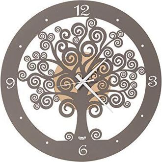 Arti & Mestieri Albero Della Vita, Orologio Fango e ORO 44 cm