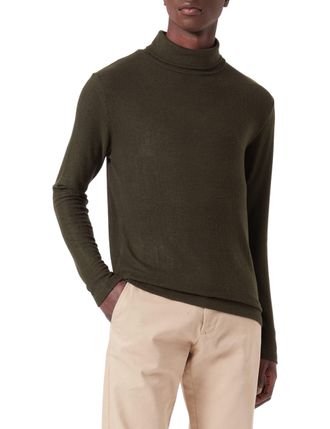 Key Largo Herren Steel Tube Sweatshirt, Olive Mel. (1523), XL