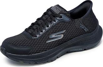 Skechers Femme Womens Hands Free Slip-ins Go Run Consistent 2.0 Endure Sneaker Basket, Black Textile/Black Trim, 36 EU