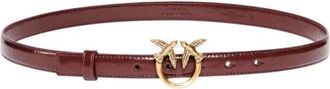 Pinko Pinko - Ceinture Love Birds - Femme - Accessoires - Jaune - Taille: M