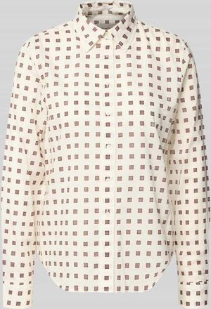 GANT Longline Langarmbluse mit Label-Detail