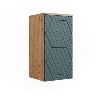 Vicco Armoire murale de salle de bain Irma, Vert, 30 x 59 cm 2 compartiments, salle de bain