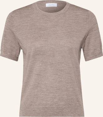 Darling Harbour Darling Harbour Strickshirt Aus Merinowolle beige