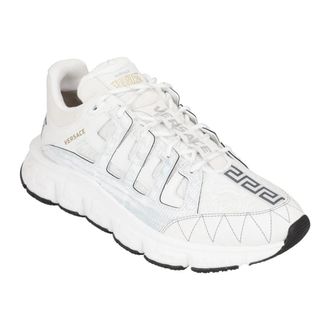 Versace Low-Top Sneaker - Trigreca Sneaker - Gr. 43 (EU) - in Wei&szlig; - f&uuml;r Damen
