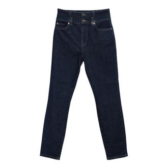 Pinko Skinny Jeans mit Logo-Plakette - - Jeans - Damen - Blau - W27