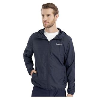 Calvin Klein Veste Coupe-Vent Golf &agrave; leau pour Homme 2025 - Marin - M