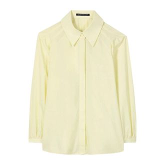 Luisa Cerano Femme, Blouses et Chemises, Jaune, Taille: 38 FR Chemisier