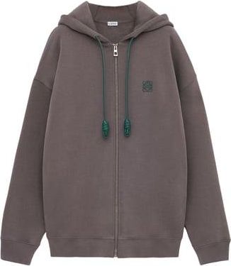 Loewe Sweatshirt &agrave; capuche zipp&eacute; en coton
