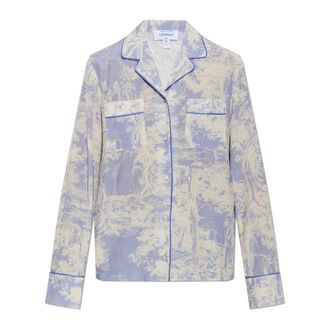Off-white Femme, Blouses et Chemises, Violet, Taille: 38 FR Chemise &agrave; Poche
