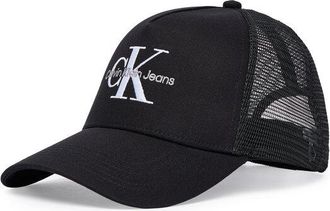 Calvin Klein Jeans Cap Monologo LV04G5065G Schwarz