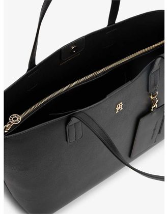 Tommy Hilfiger Hilfiger Icon - Cabas avec monogramme TH - Noir