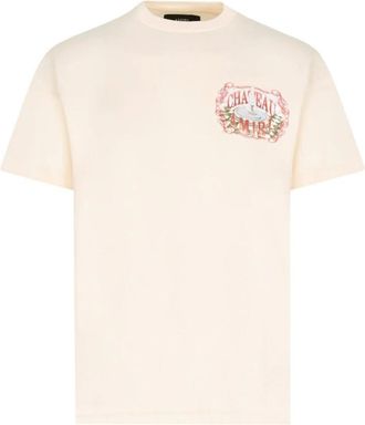 Amiri Homme, Tops, Beige, Taille: S Chateau Sketch OS Tee