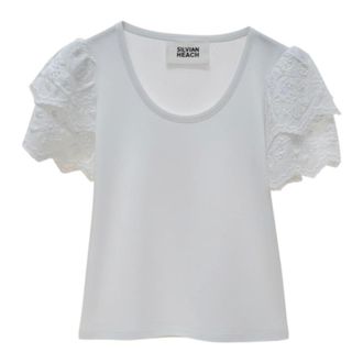 Silvian Heach Damen, Blusen & Hemden, Wei&szlig;, XLGr&ouml;&szlig;e