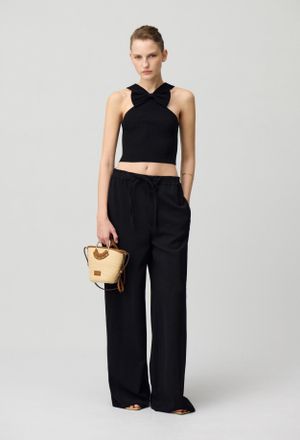 Claudie Pierlot Top fine maille noeud