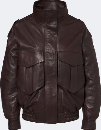 Frankie Shop Lederjacke Napa