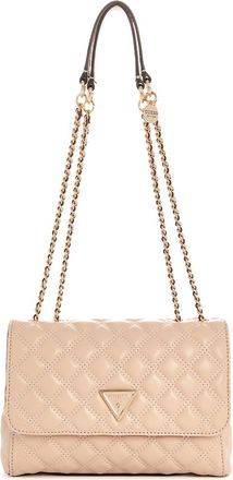 Guess Giully Two Compartment Convertible Flap Light Beige