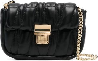 Msgm Msgm, Femme, Sacs, Noir, Taille: ONE Size Sac en cuir nappa synth&eacute;tique