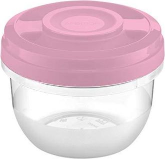 Ambition Ambition 51775 Mikrowellenbeh&auml;lter 0,5 L Smart hell rosa Frischhaltedose Lebensmittelbeh&auml;lter Vorratsdose Gefrierdose Kunstsoff, Kunststoff