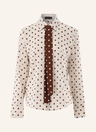 van Laack Van Laack Bluse Modern Fit braun