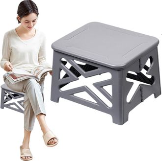 Generic Tragbarer Camping-Badezimmersitz - Outdoor-Hocker, Reiset&ouml;pfchen f&uuml;r Erwachsene | Leichte Faltbare Alternative Bequem Kompakt Hohe Kapazit&auml;t Reisen Wa