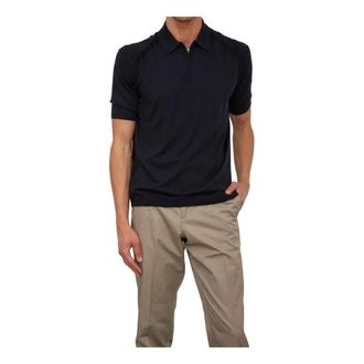 Emporio Armani Blauer Pullover 70% Lyocell 30% Baumwolle - - Tops - Herren - Blau - 2XL
