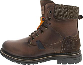 Dockers by Gerli Herren Leder Stiefel Schoko EU 43