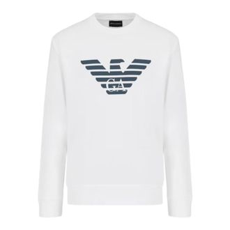 Emporio Armani Herren, Sweatshirts & Hoodies, Wei&szlig;, LGr&ouml;&szlig;e