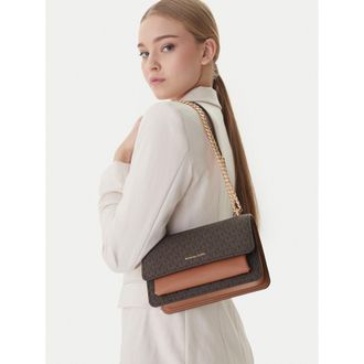 Michael Kors Handtasche MICHAEL Michael Kors Claire 30R5GC7L3B Braun