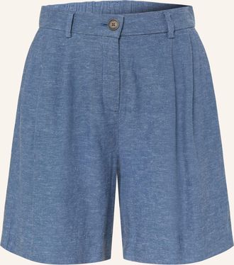 Moss Copenhagen Msch Copenhagen Shorts Mschviana Ginia Mit Leinen blau