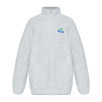 American Vintage Turtleneck Fleece Sweatshirt - - Sweatshirts & Hoodies - Herren - Grau - S