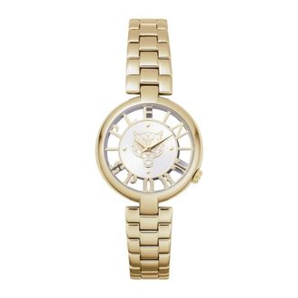 Plein Sport Femme, Accessoires, Jaune, Taille: ONE Size Tiger Luxe 36Mm