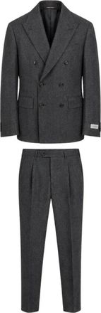 Canali Zweireihiger Anzug - - Suits - Herren - Grau - L
