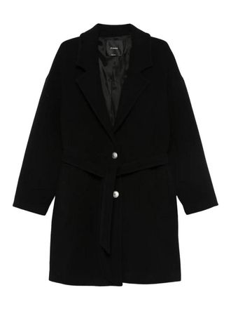 Pinko Manteau Court - Noir